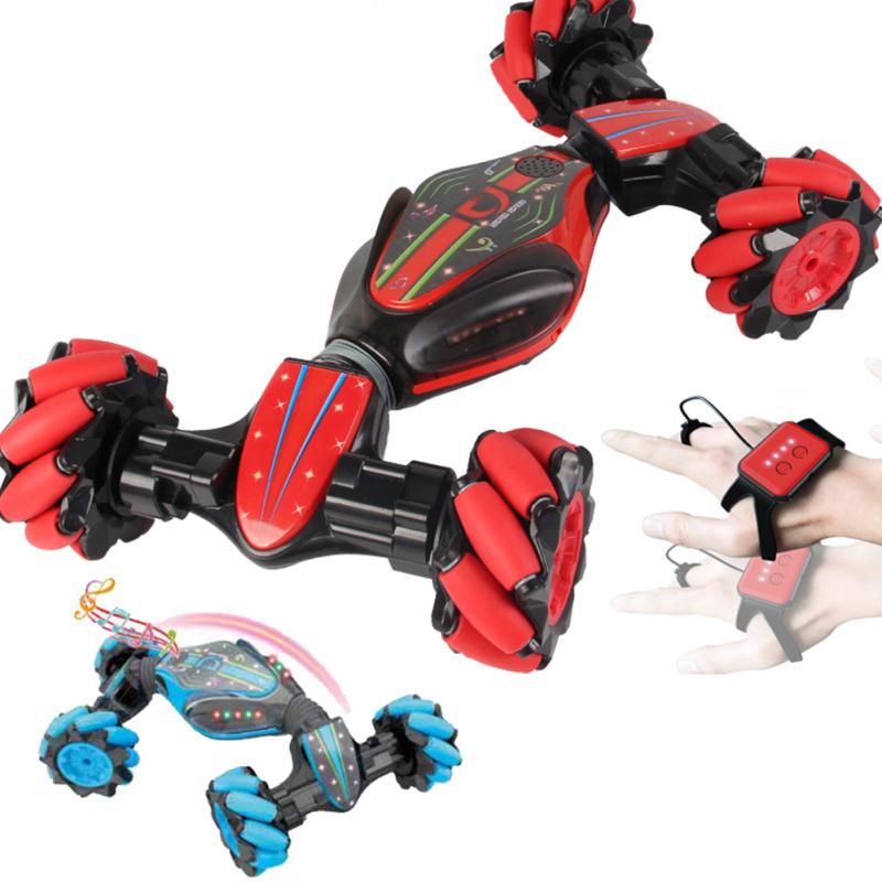 2.4GHz Gesture Sensing Remote Control Twisting Morphing Car Drift Traverse Dance Off-road ...