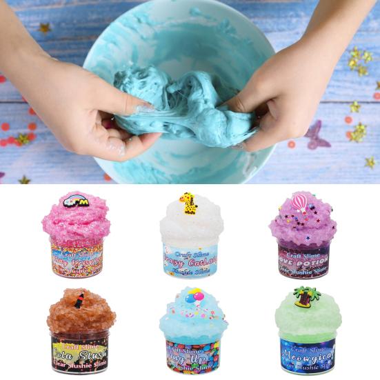 Buy Beautiful Putty Sluge Non-sticky Pressure Release Slime DIY Floam ...