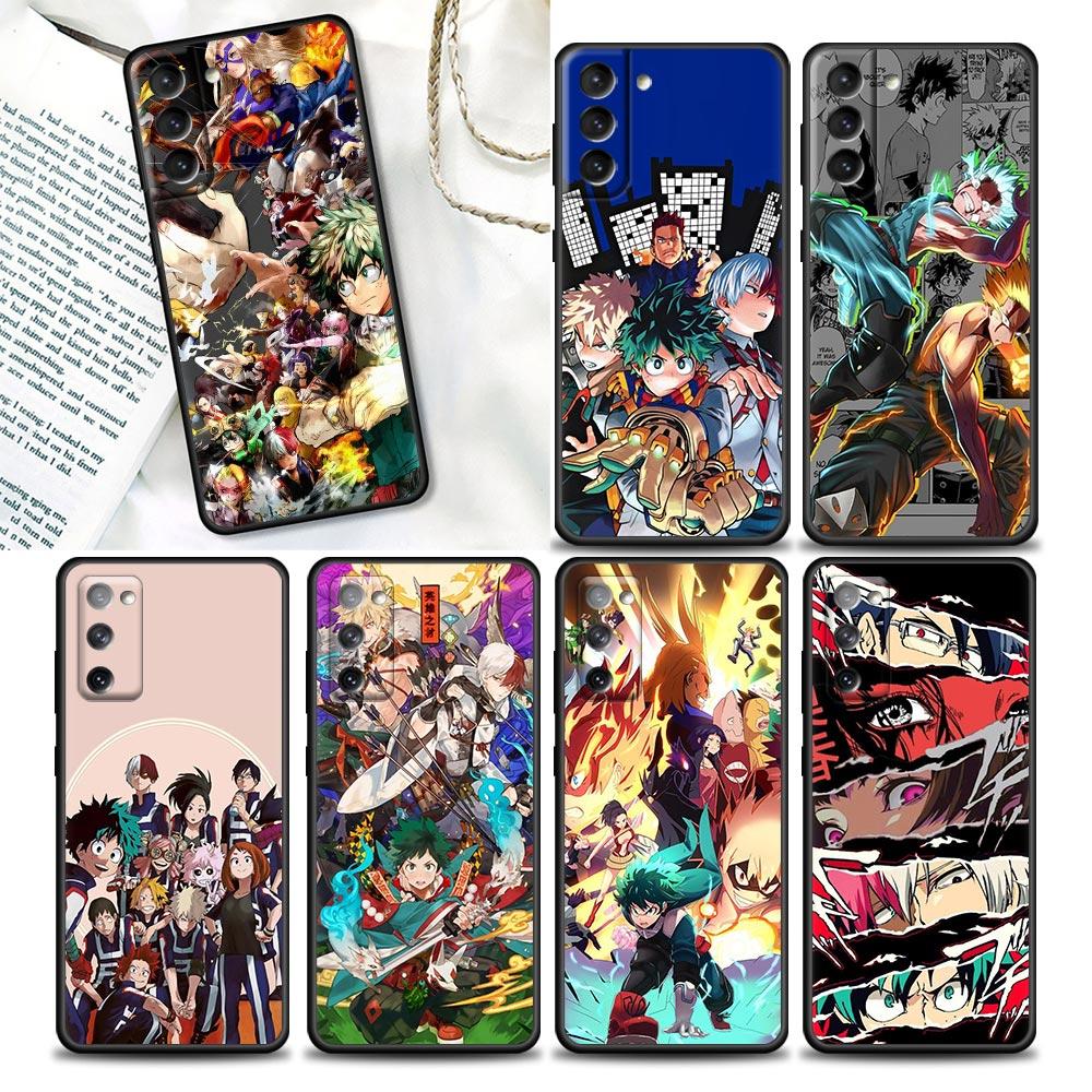 My Hero Academia Anime Phone Case for Samsung Galaxy S22 S21 S20 Fe 5G ...