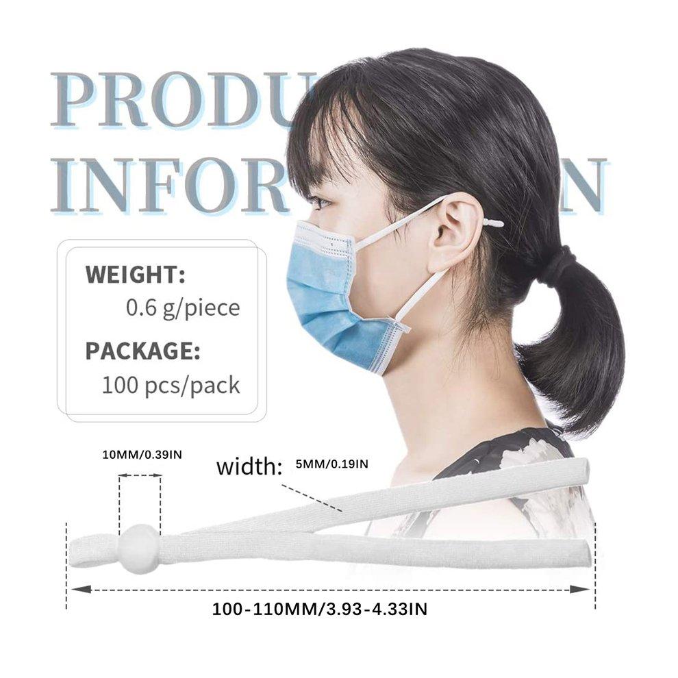 Buy WST Adjustable Mask Elastic Band Elastics For Face Masks Sewing ...