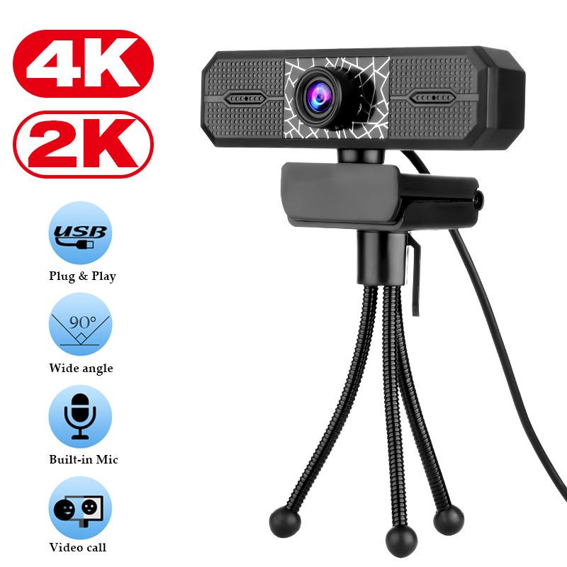 Buy 8 Million 4K Camera 2K Webcam Computer USB Camera Live Webcam at ...