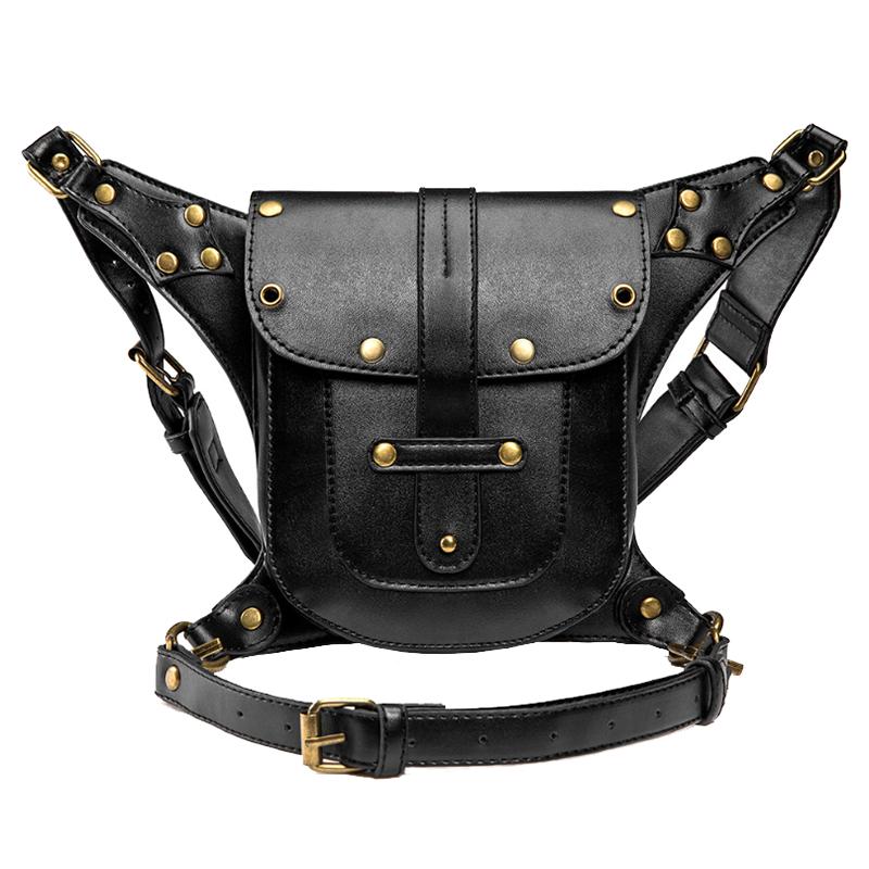 Geometric Design Thigh Bags Military Drop Leg Bag Waist Crossbody ...