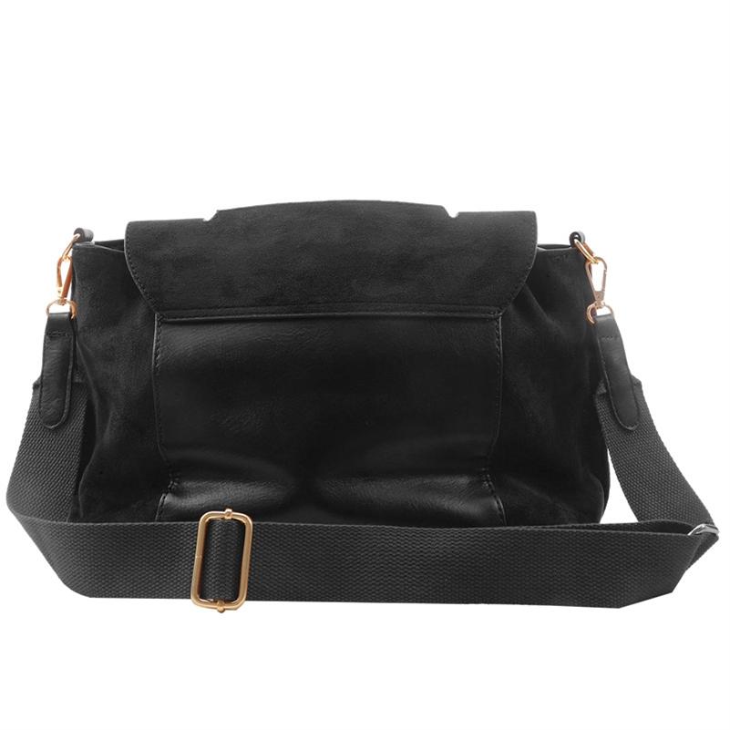 Cheap Suede Briefcase High-capacity Versatile Campus Style Messenger ...