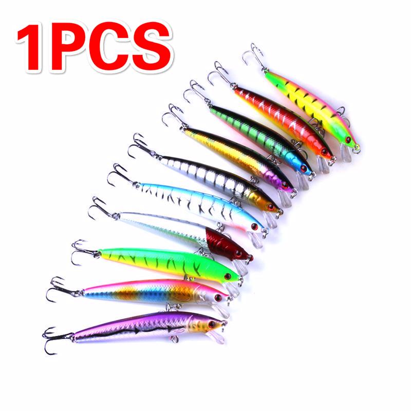 Cumpără 3D eyes Minnow Fishing Lure 1Pcs Floating Artificial Bait Bass Wobblers Hard Isca ...