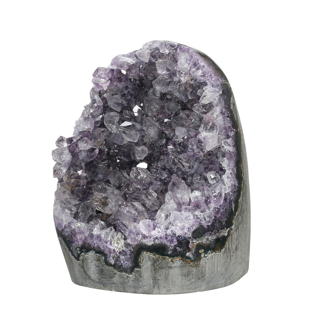 Buy Dark Purple Amethyst Geode Natural Amethyst Crystal Geode Cluster ...