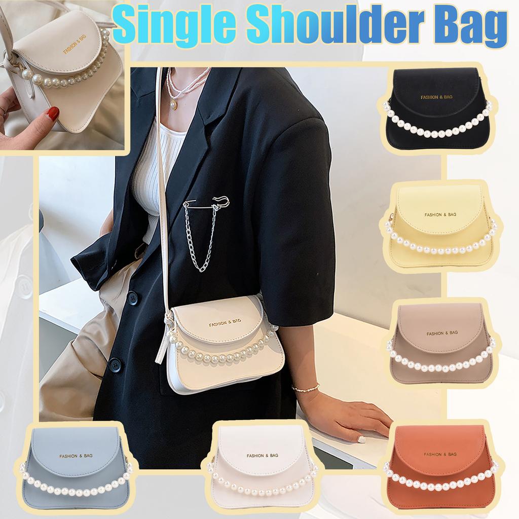 Buy Fashionable Pearl Chain Small Bag Women Summer Foreign Style Single ...