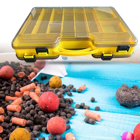 Buy Anti-scratch Lure Box Excellent Two Layers Multi Slots Double-sided ...