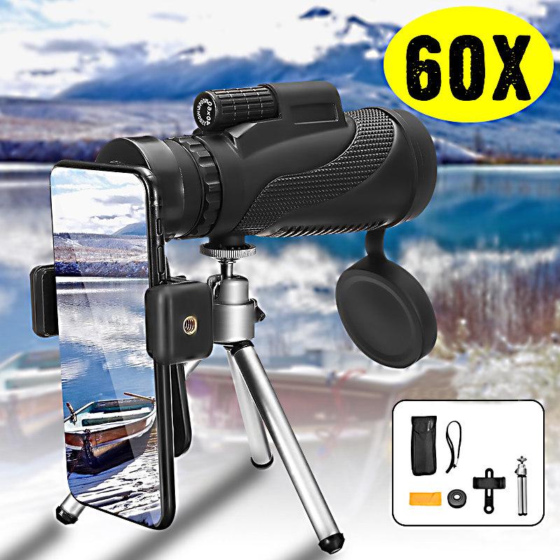Buy 40X60 HD 9500M Telescope Kit With Tripod View HD Focus Zoom ...