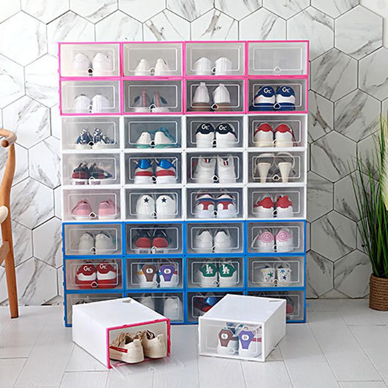 Buy Multifunctional Flip-over Shoe Receiving Box Shoe Cabinet Storage ...