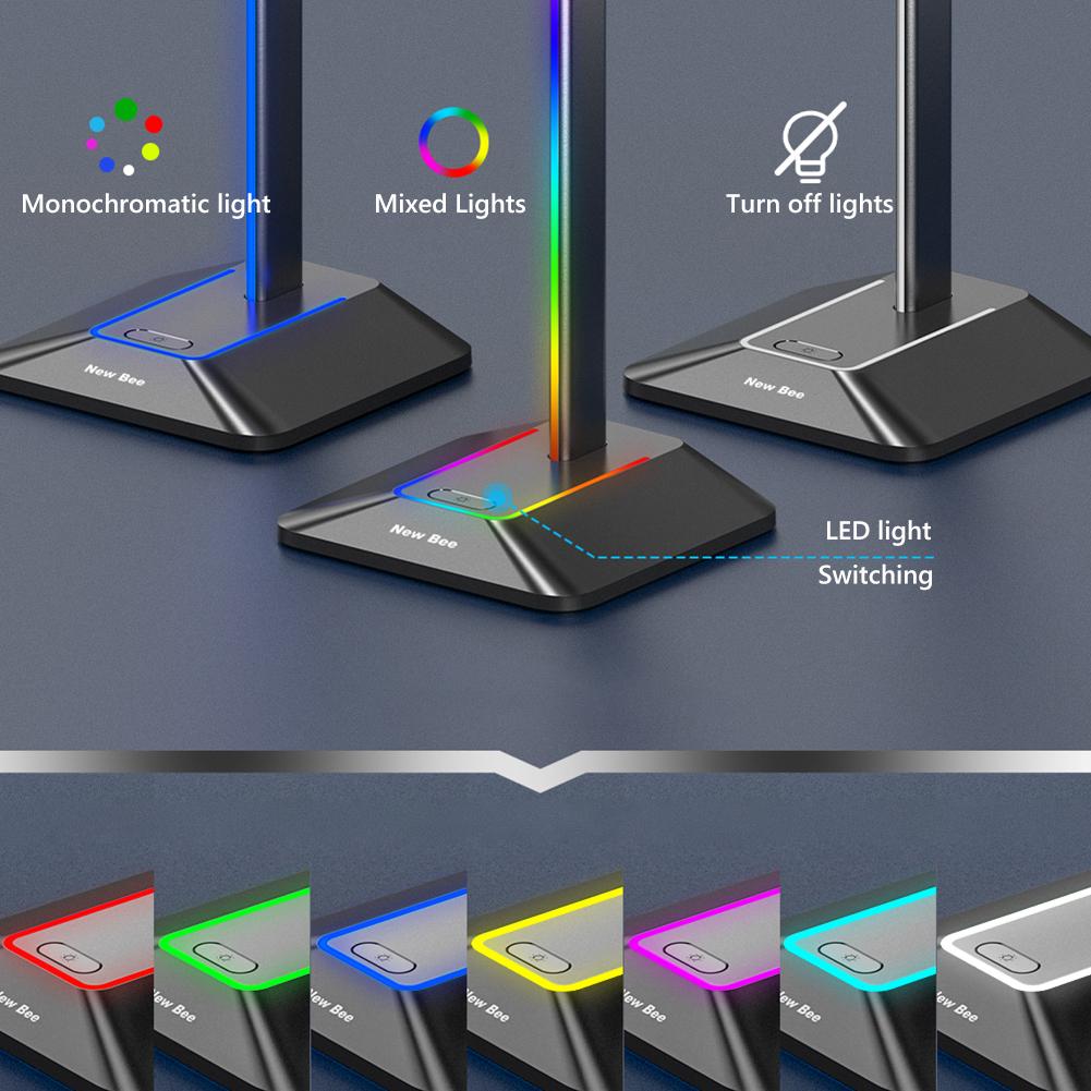 Cheap RGB Lights Headset Stand Dreamcolor Lights with Type-c USB Ports ...