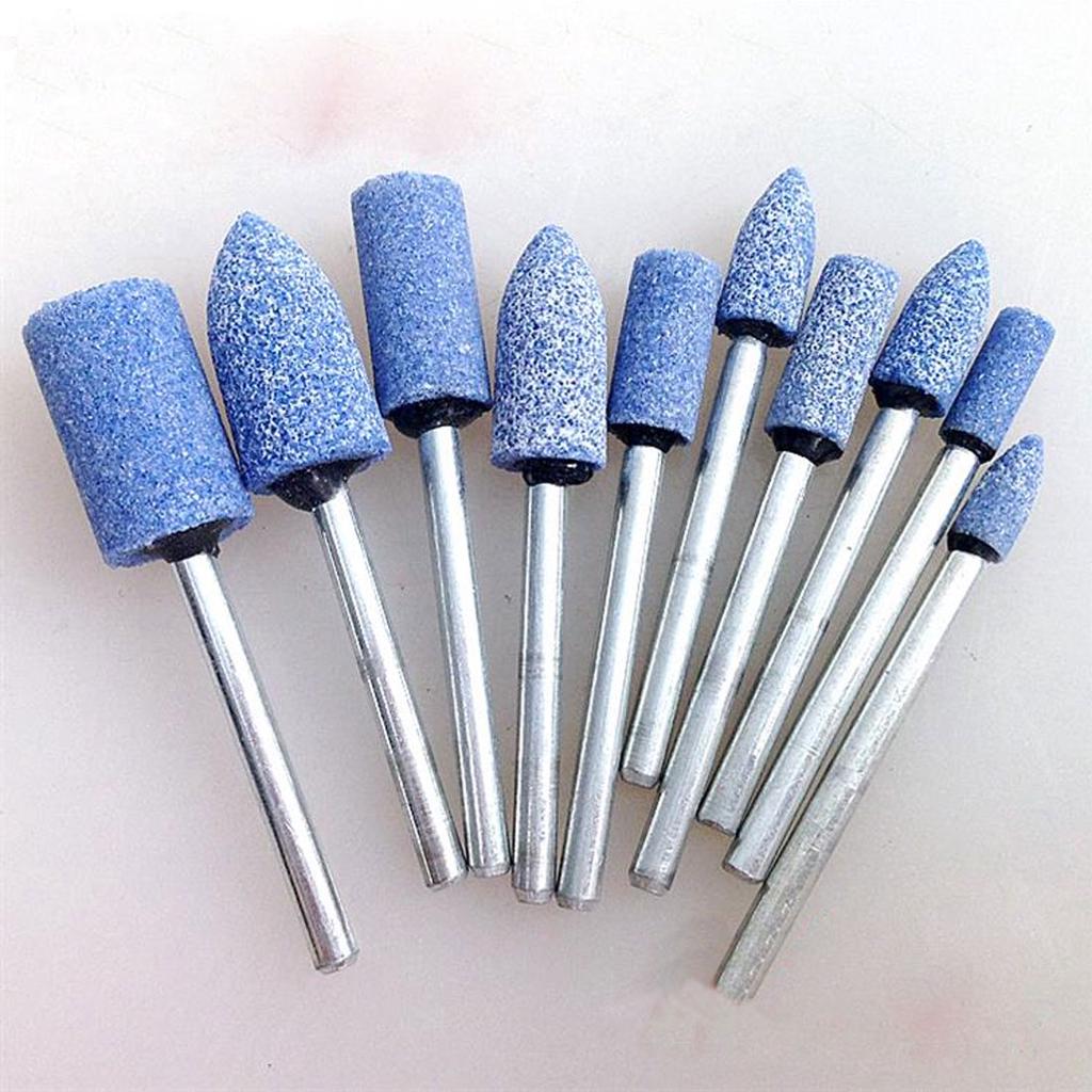 Buy 10pcs Abrasive Mounted Grinding Wheel Polishing Mounted Stone ...