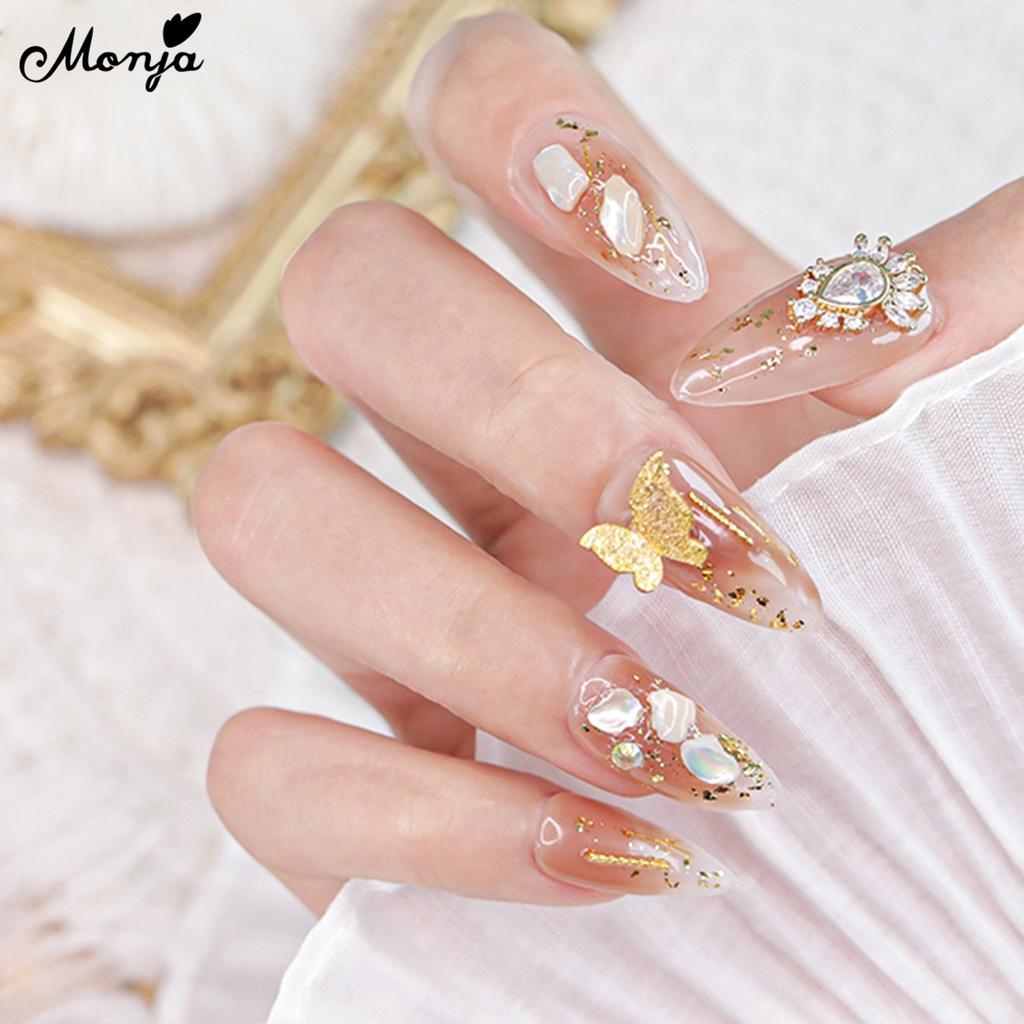 💰Köp billigt online Monja Nail Art Decorations Glitter Seashell Slices ...