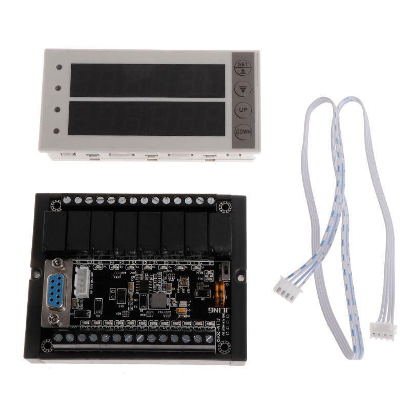 PLC FX1N-20MR & Rail Type Housing & PLC Display Relay Module Delay Module 10-28V - buy from 46 ...