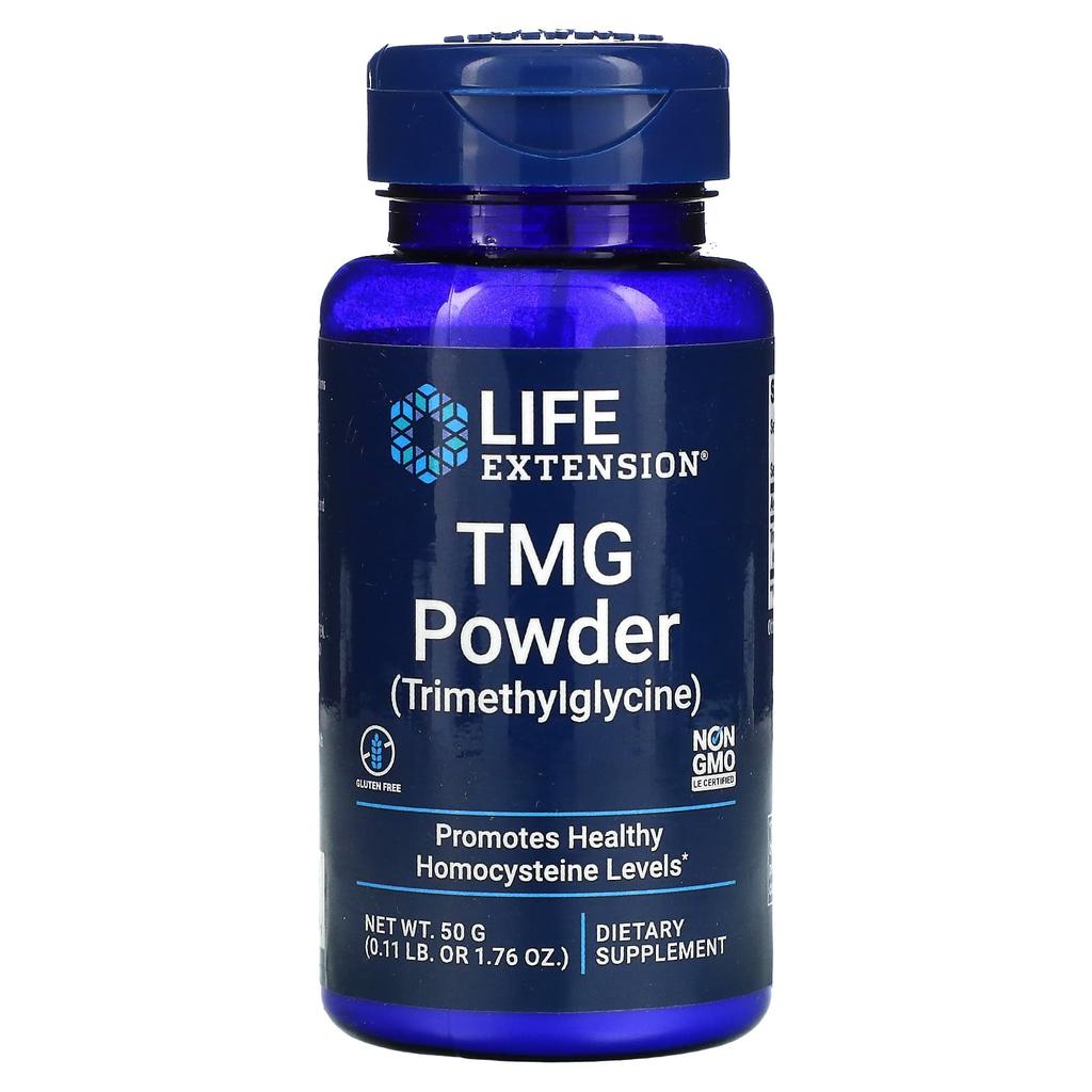 Buy Life Extension, TMG Powder (Trimethylglycine), 1.76 oz (50 g) at ...