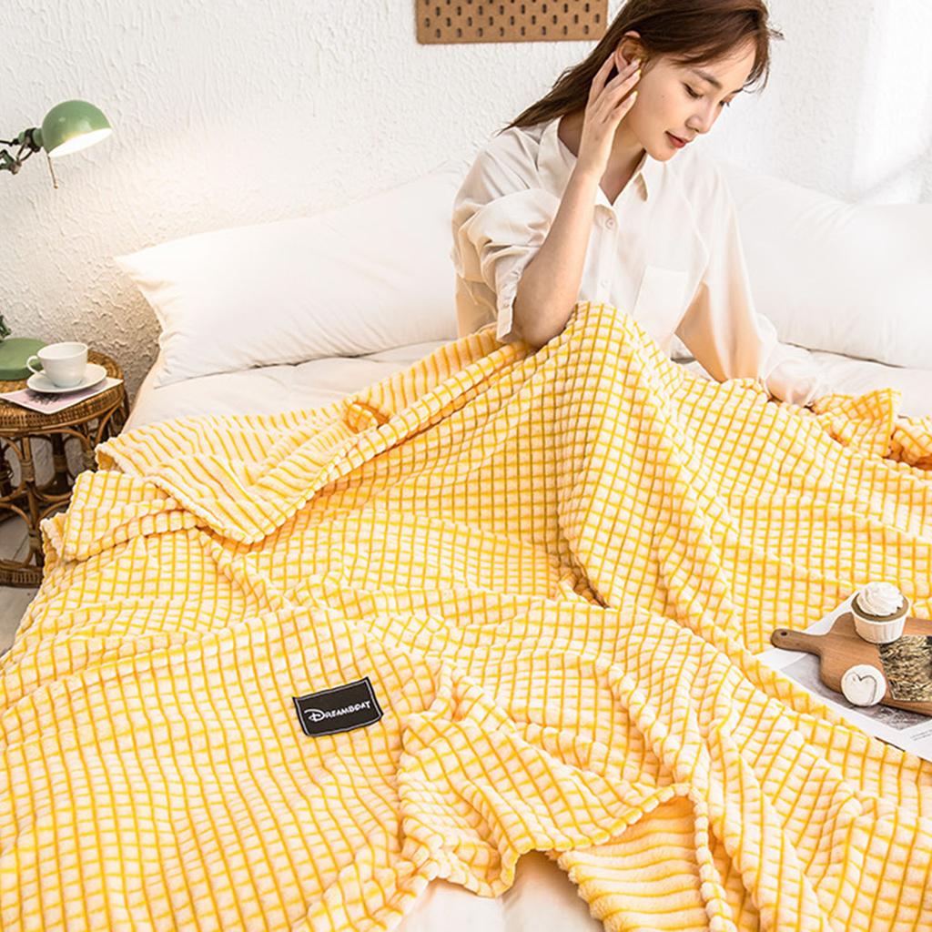 Buy Soft And Skin-friendly Blankets Milk Fleece Blankets Thicken Warm ...