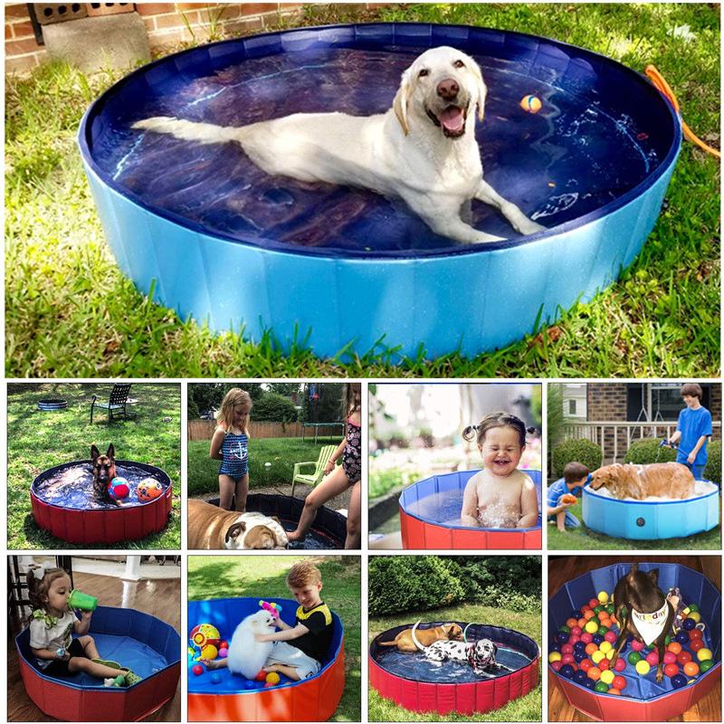 From 7 days Mini Dog Pool Pet Bath Outdoor Portable Swimming Pools ...