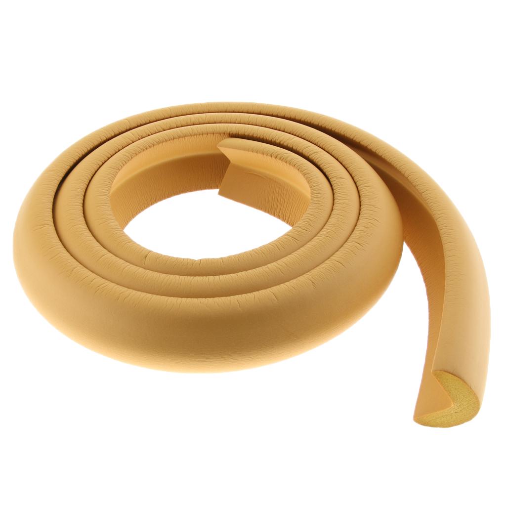 Buy 2M L Shape Rubber Strap Edge Guard Baby Safety Corner Protection ...