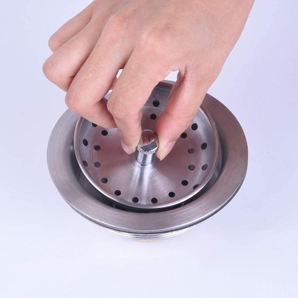 Buy 3Pcs Stoppers Stainless Steel Practical Durable Creative Bathroom ...