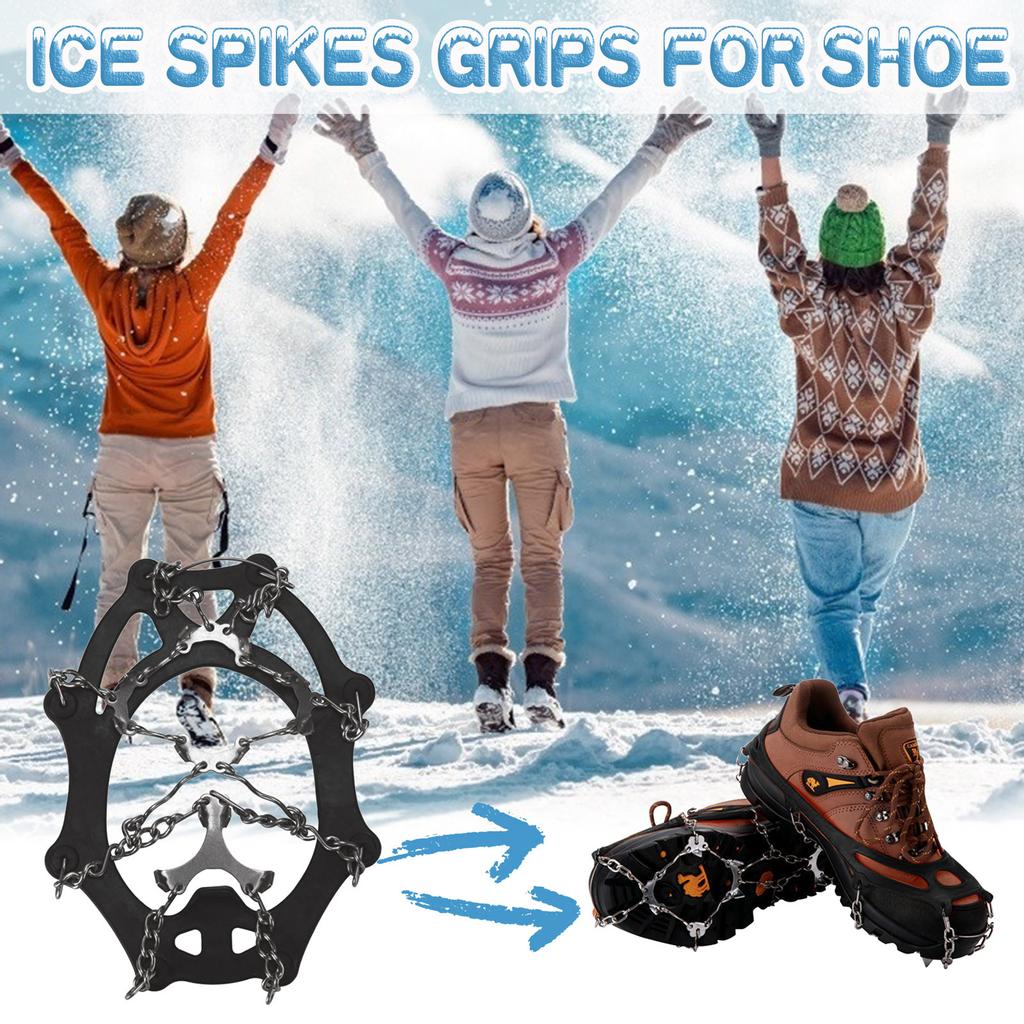 Buy Spikes Traction Cleats Ice Spikes Grips for Shoe/Boots Safe for ...