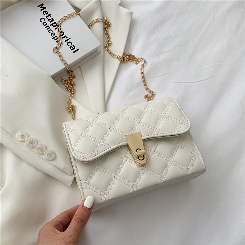 Buy Fashion Diagonal Small Square Bag Small Bag Female Lady Simple ...