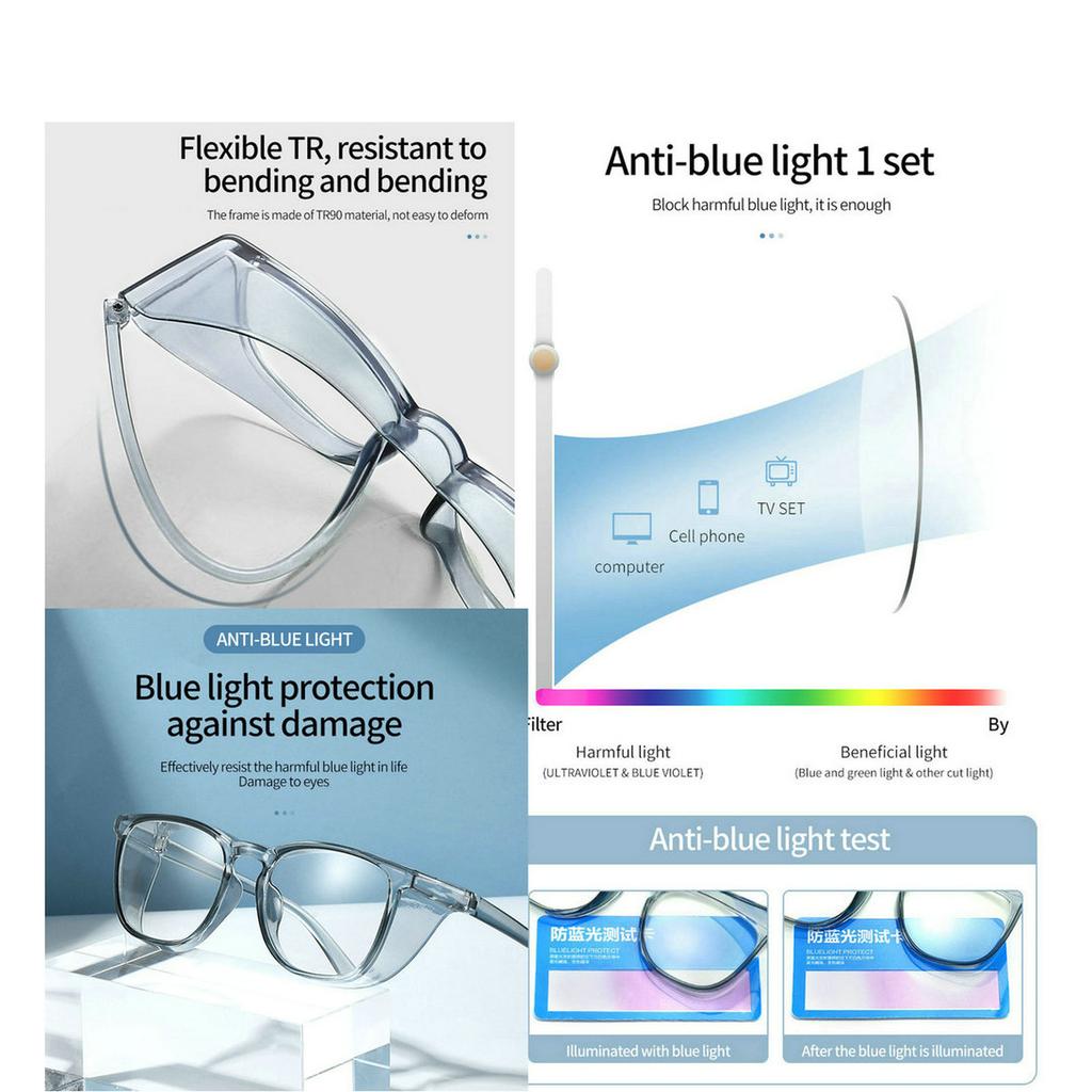 Buy Protective Eyewear Safety Goggles Polarized/Photochromic Blue Light ...
