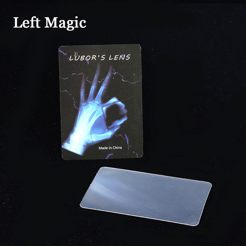 Buy 1pcs LUBORS LENS Card Perspective Distortion Close Up Street Magic ...