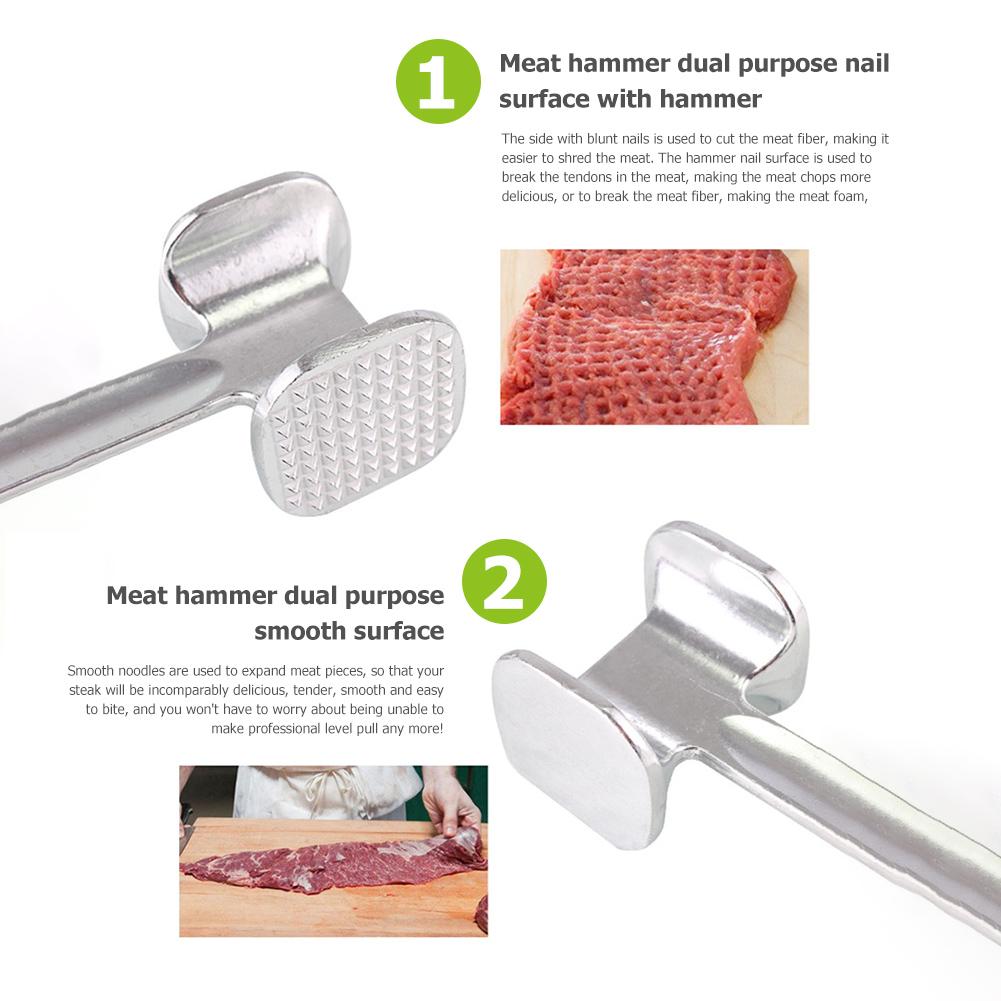 Buy Double-sided Loose Meat Hammer Sturdy Tender Meat Hammer for ...