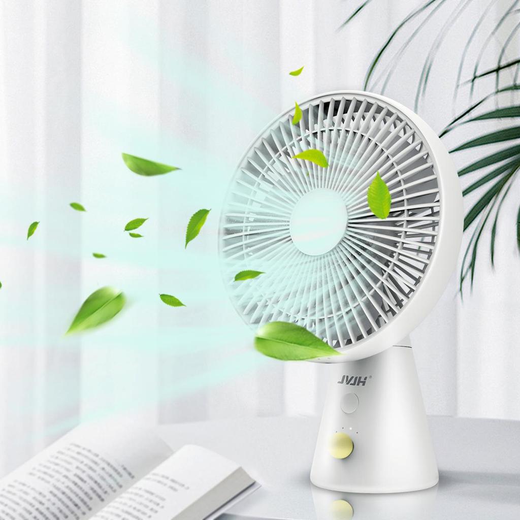Buy JVJH Desk Fan Mini Aromatherapy USB Rechargeable Cooling Fan Summer ...