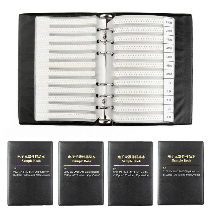 Buy Sample Book Organizer Component Capacitor Inductor Black SMD SMT ...
