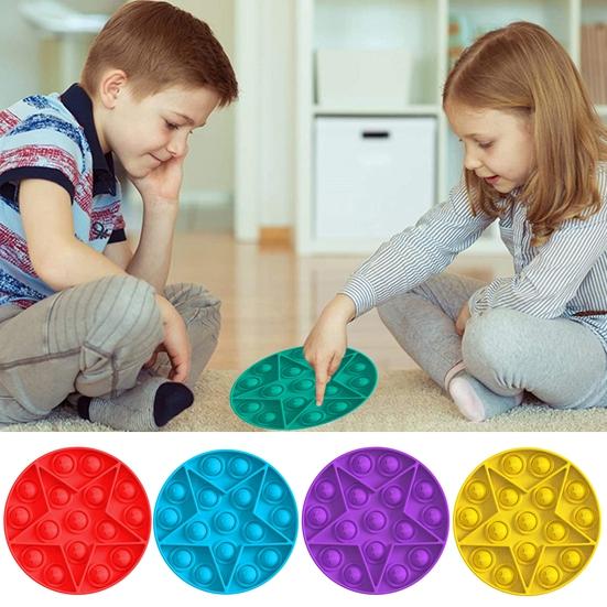 Buy Adult Kid Sensory Pops Bubble Educational Autism Desktop Anti ...