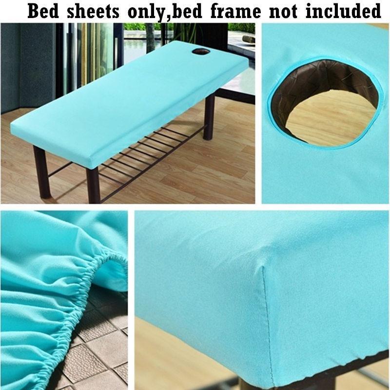 Cheap 190x70cm Beauty Salon Massage Sheet Body SPA Soft Fabric BedSheet ...