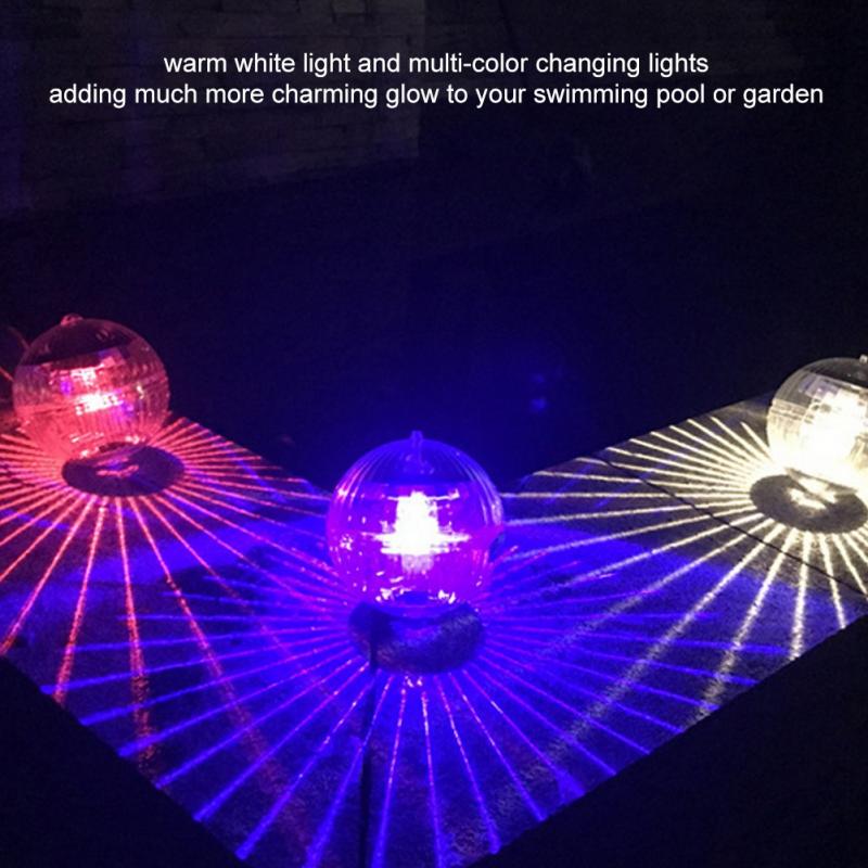 Cheap Multi-color Waterproof Solar Powered Floating Ball Lamp Decor ...
