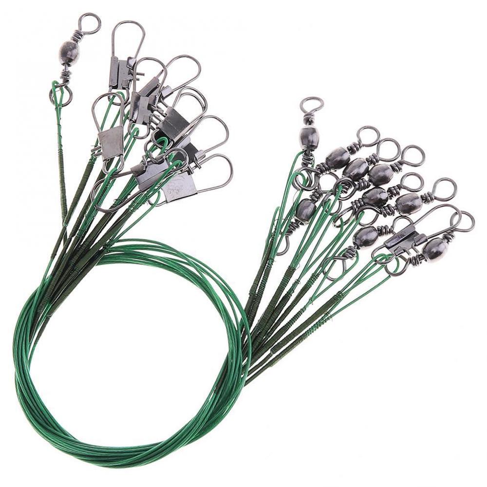 Buy 12pcs Stainless Steel Fishing Line Portable Durable Wire leading ...