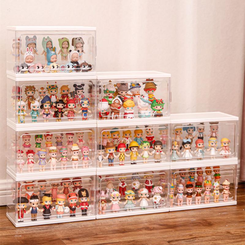 Acrylic Blind Box Showcase Figures Display Case Garage Kits Collectible ...