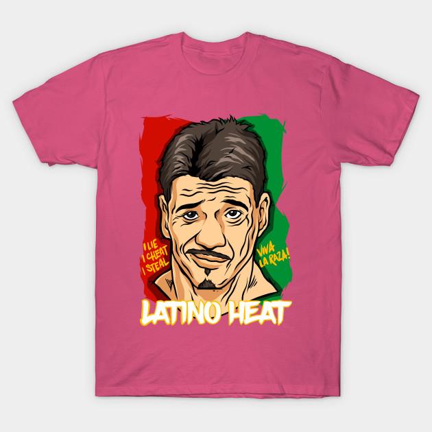 Buy Men Premium Cotton Harajuku T Shirt Latino Heat Print Men's Tee ...