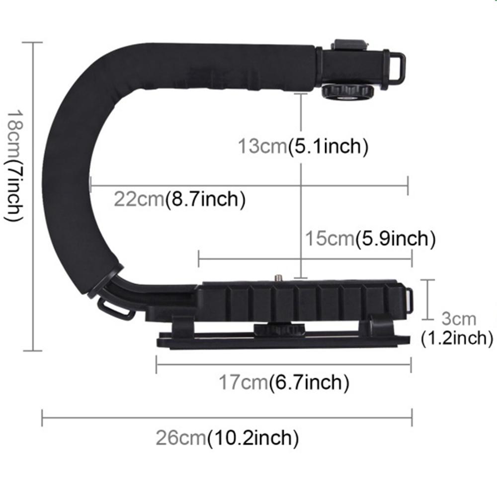 Buy U Shape Video Handle Steadicam Stabilizer Grip for DSLR Camera ...