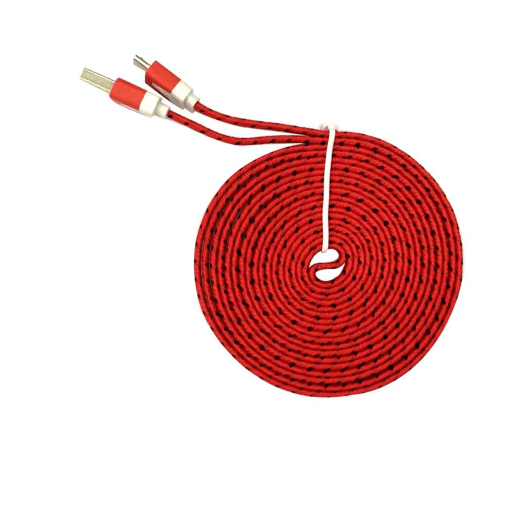 Buy V8 Connector 3FT Rope Micro USB Fast Charger Wire Charging Sync ...