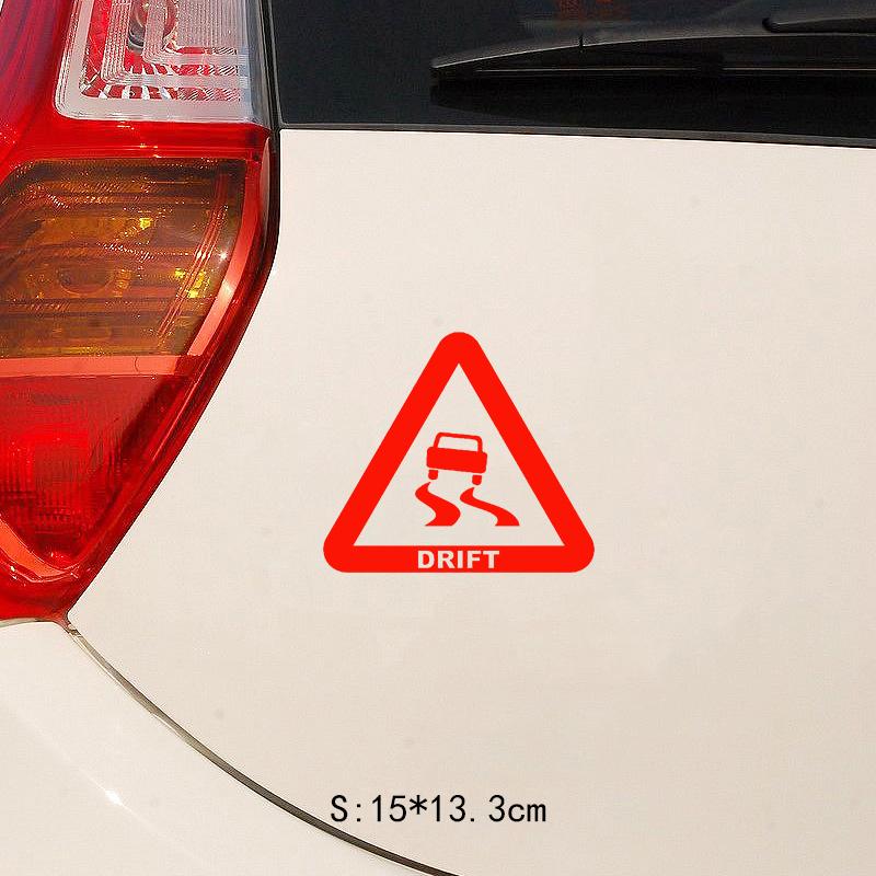 Buy Metvi Drift Warn Stickers For Car Vinyl Sticker Auto Decor ...