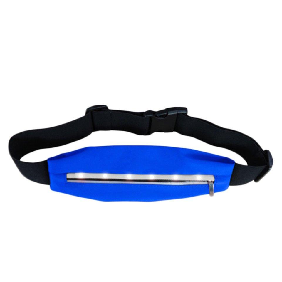 Buy KC Running Waist bags Pack Pocket Belt with LED Lights Adjustable ...