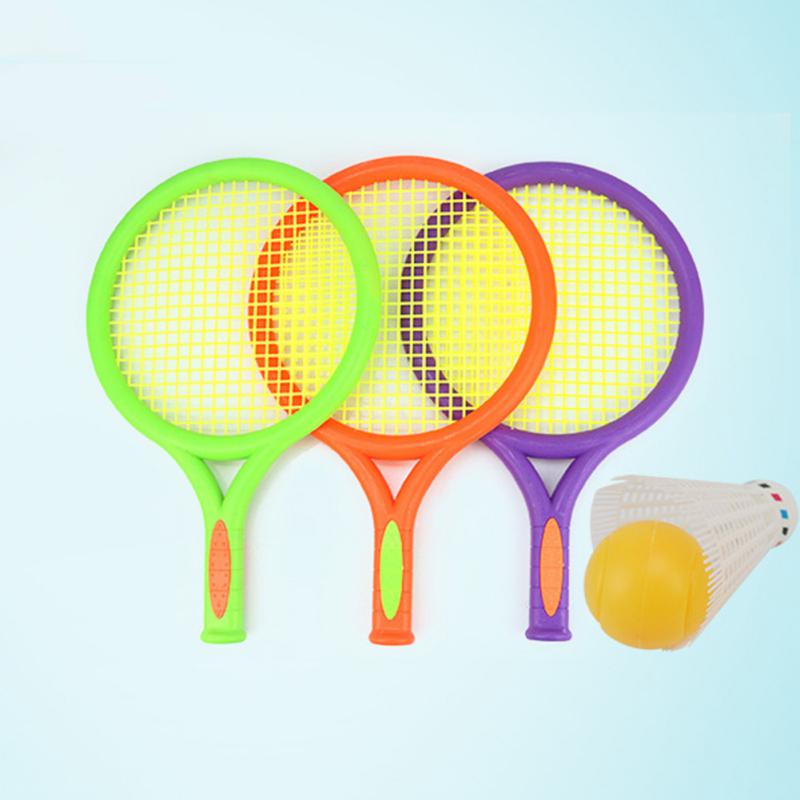Buy High Voltage Network Plastic Badminton Racket Set Outdoor Leisure ...
