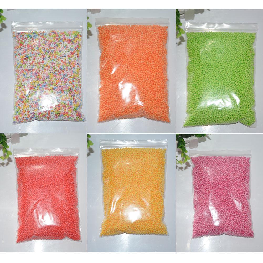 Buy 6Pack DIY Styrofoam Balls Small Tiny Foam Beads Floam Wedding Home ...