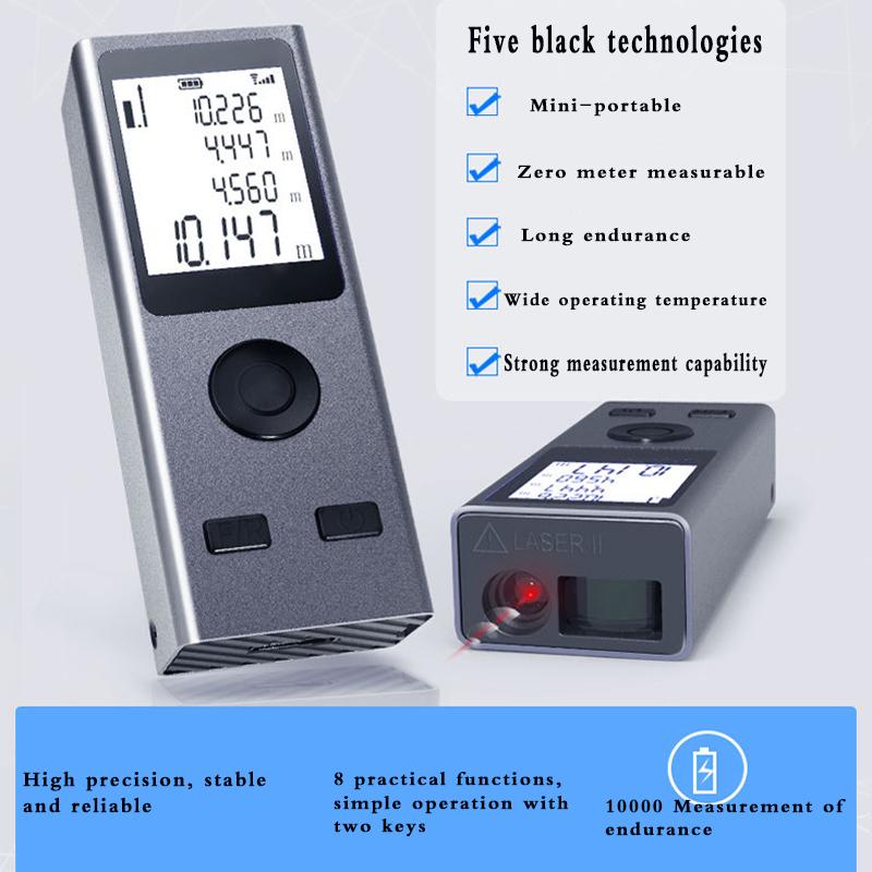 Cheap Mini Laser Rangefinder Digital Tape Measure Laser Ruler USB ...