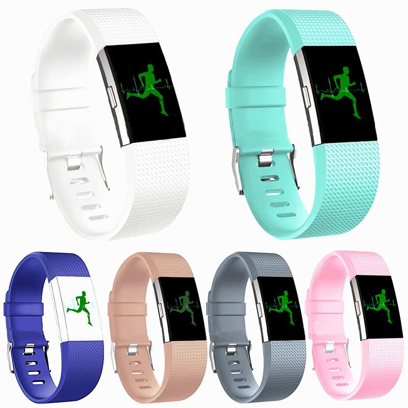 Buy Replacement Silicone Rubber Band Strap Wristband Bracelet For ...