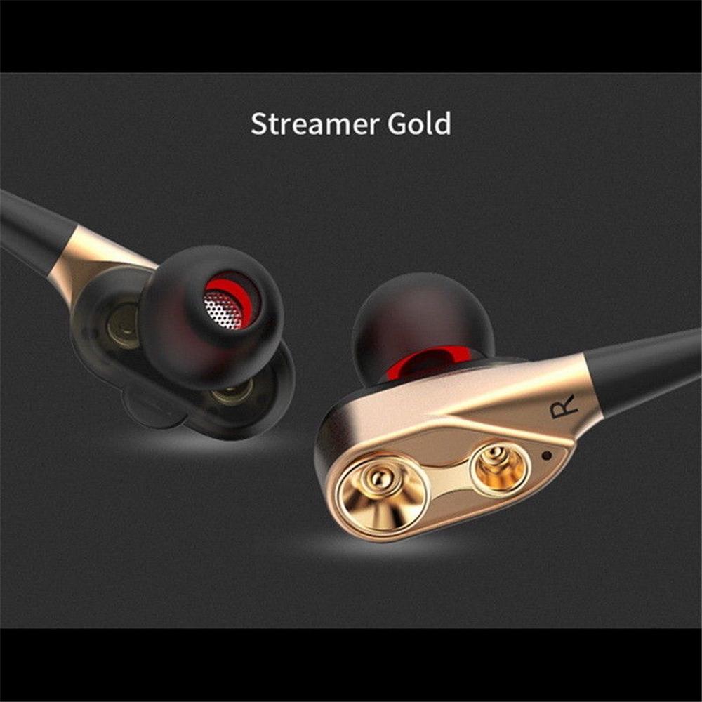 Buy Virwir Double Unit Drive Earphones In Ear Wired Earphone Bass ...