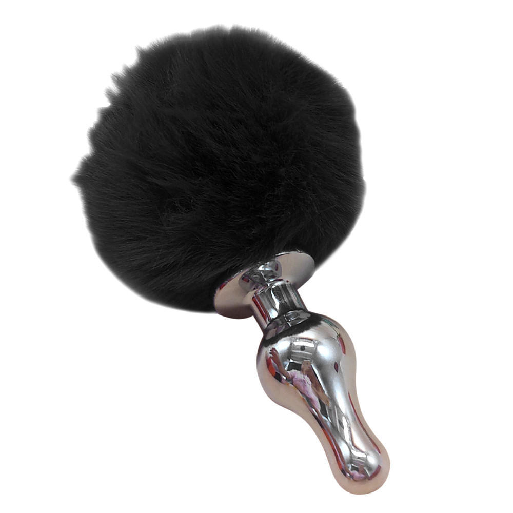Buy Aluminum Alloy Anal Plug Fox Tail Butt Plug Anal Sex Toys Anal Tail ...