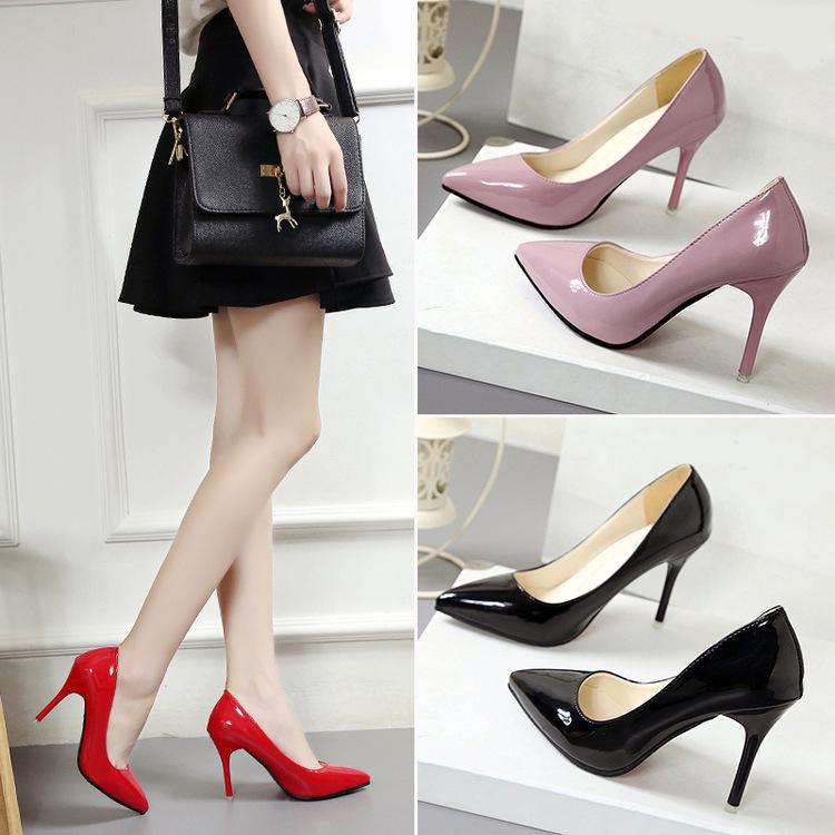 Buy 2021 Summer Fashion Womens Platform Pumps Pointed Toe Stiletto High ...
