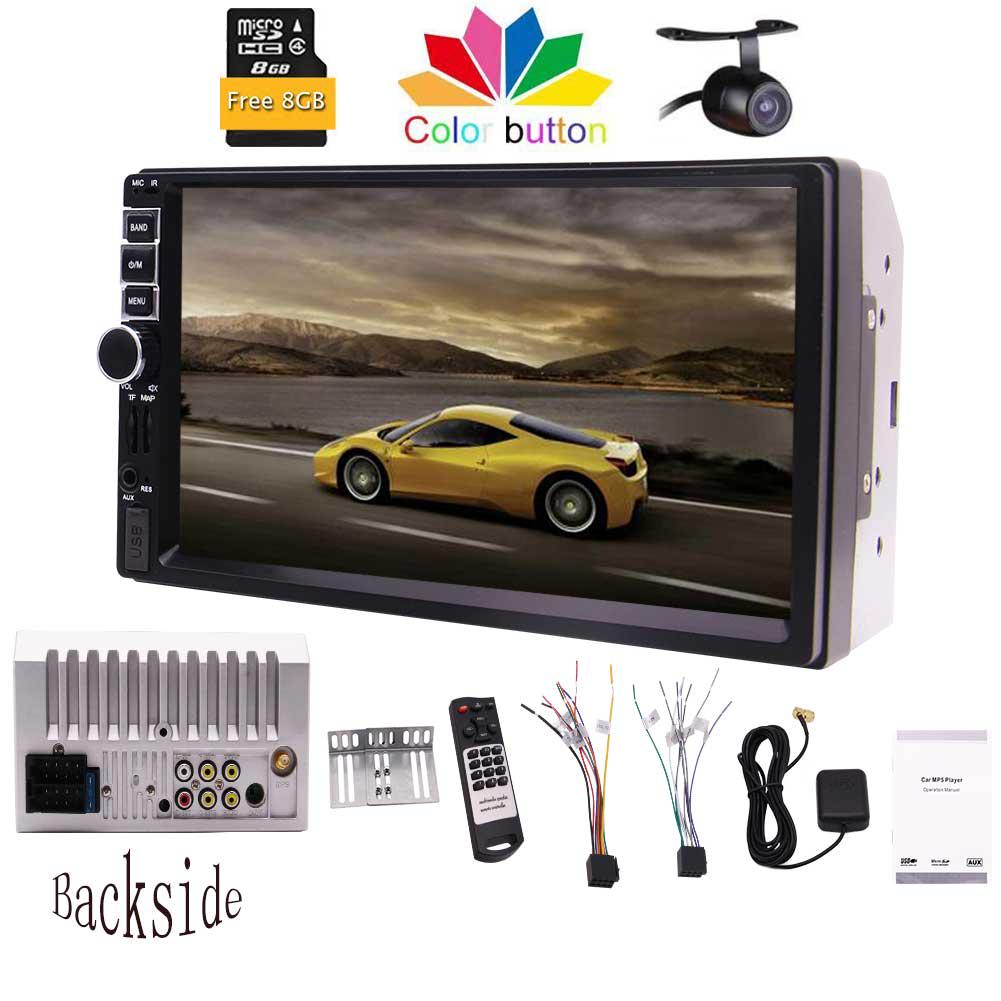 Buy Free Rear Camera Included! Double 2 Din Head Unit for Universal 2 ...