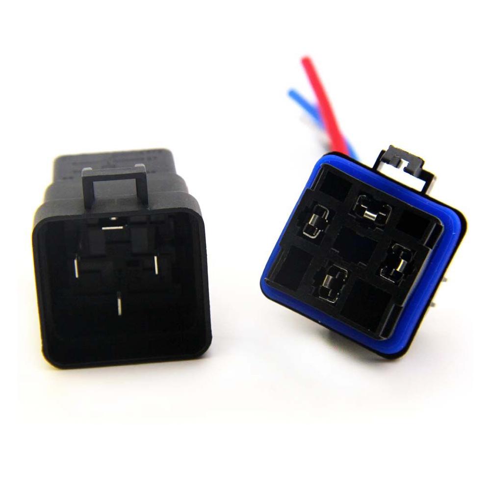 Buy 4PIN 12V 40A Automobile Relay Waterproof Integrated Wire Relay at ...