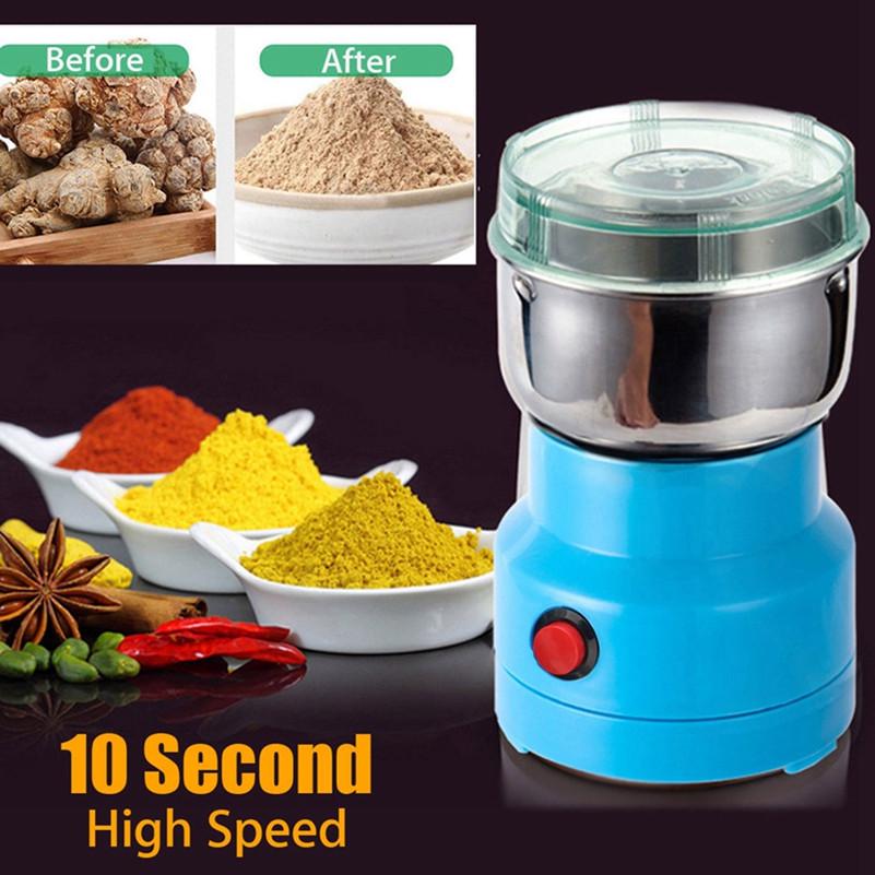 Buy AC 110V-220V Grain Grinder. 220V Electric Herbs/Spices/Nuts/Grains ...