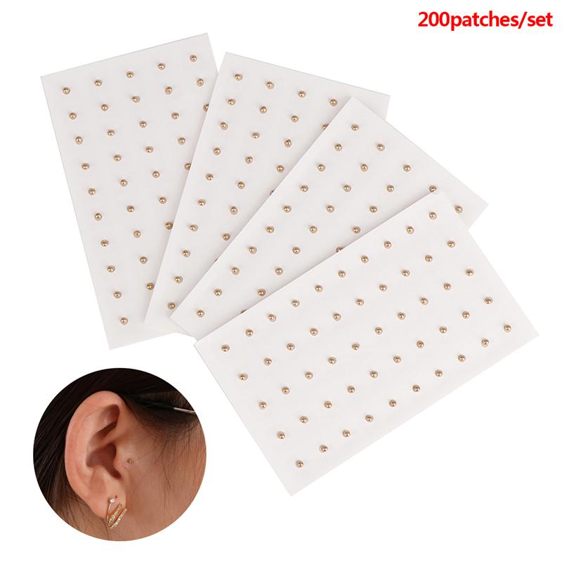 Buy 200pcs Ear Press Seeds Acupuncture Auricular Disposable Ear ...